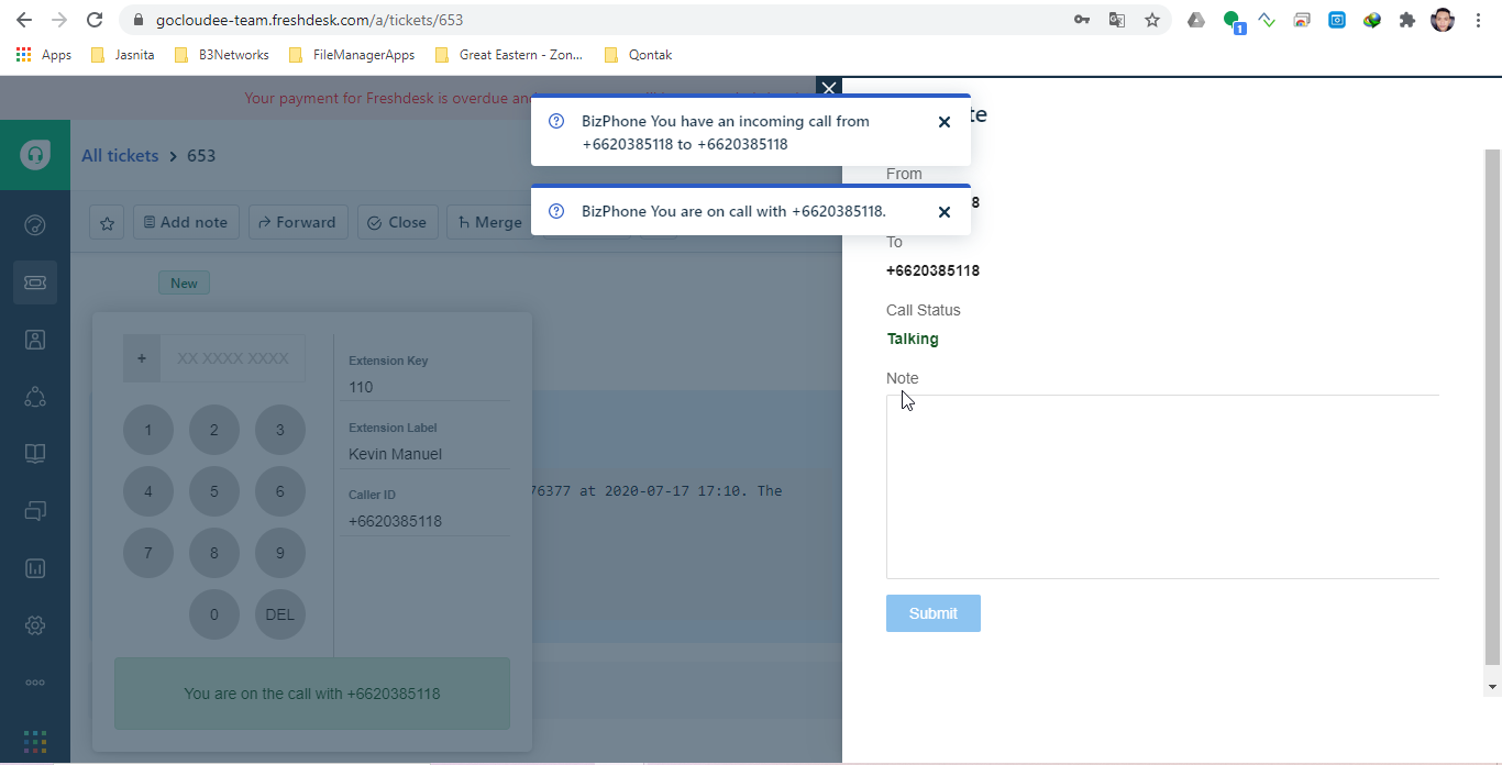 Freshdesk Integration - Data Dynamics Pte Ltd